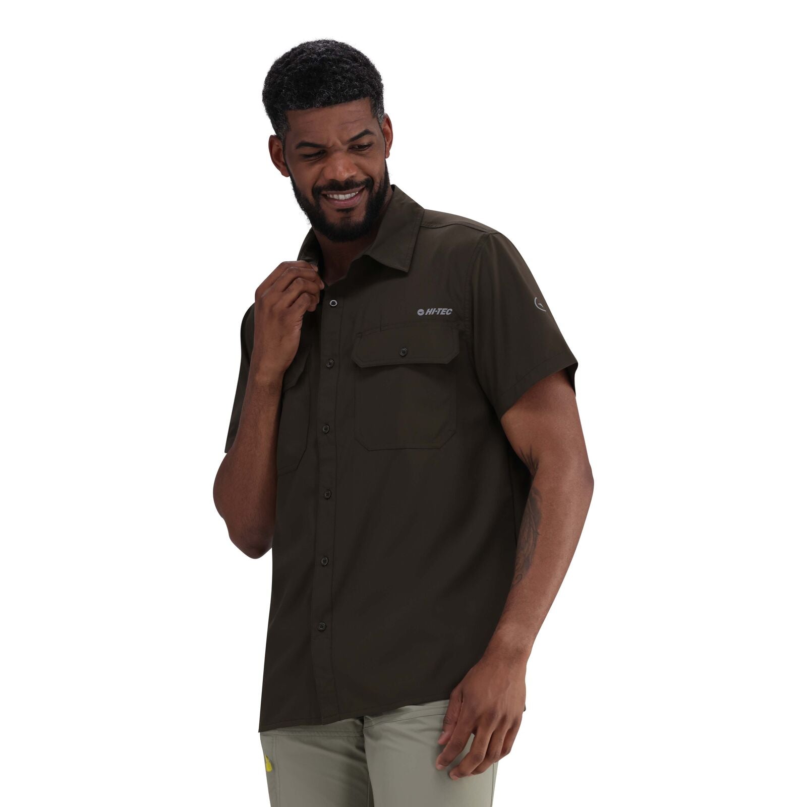 Mens Bush Short Sleeve Shirt – Hi-Tec South Africa